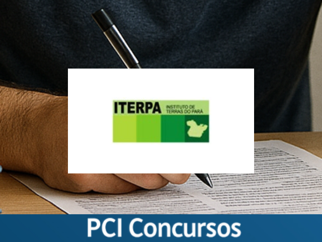 Concurso Iterpa: edital com 112 vagas e salários até R$3,5 mil está próximo