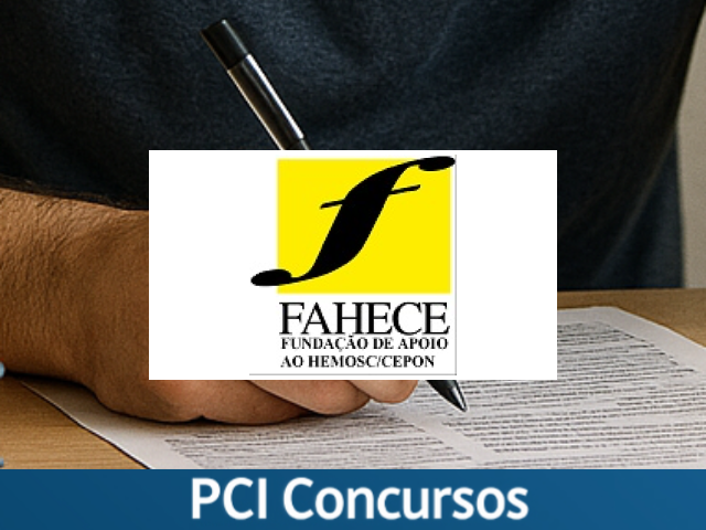 Fahece - SC informa abertura de cinco novos Processos Seletivos
