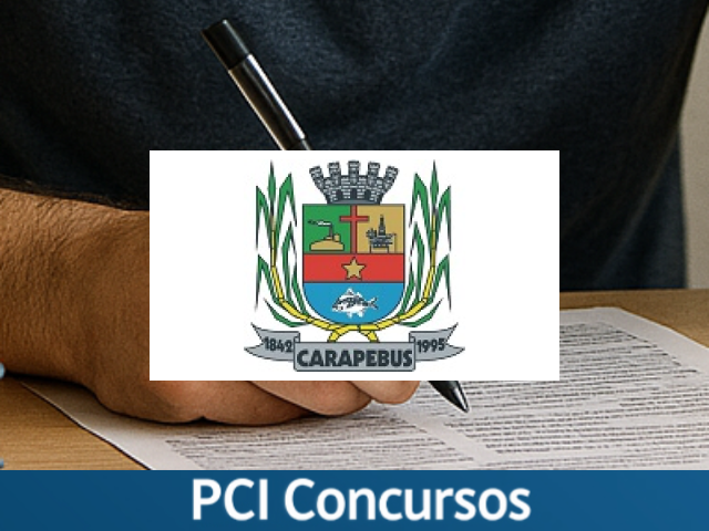 Prefeitura de Carapebus - RJ divulga Processo Seletivo com 99 vagas