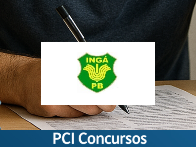 Prefeitura de Ingá - PB reabre inscrições do Concurso Público com 169 vagas